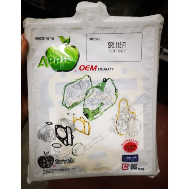 SRL115 F1 INJECTOR Top Set (Apple) | Shopee Malaysia