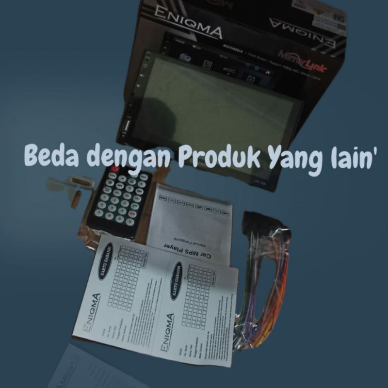 Hu Decklass Enigma EQ-7920 Mirrolink MP5 - 7 inch - SCA Audio | Shopee ...