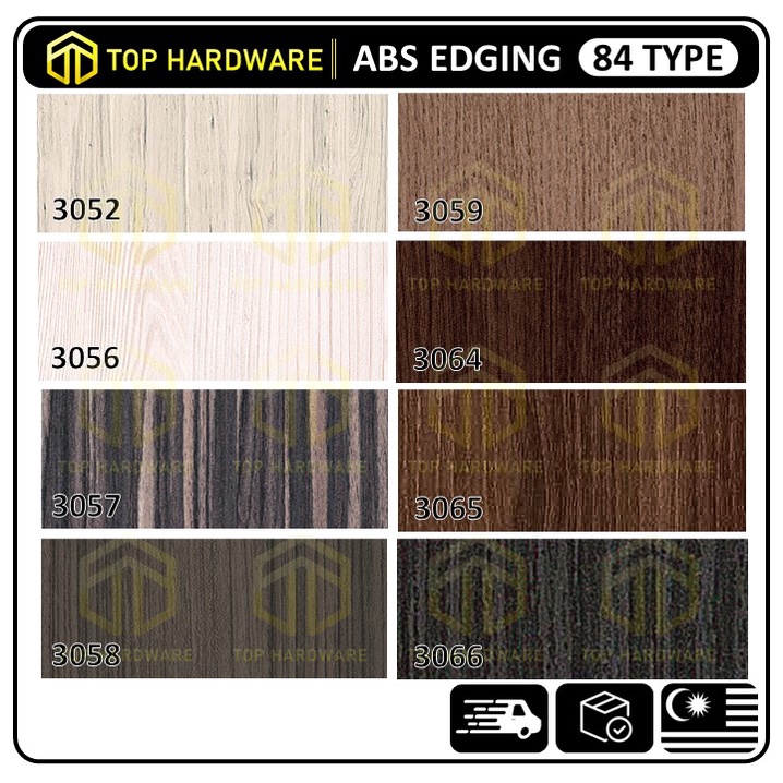 TOP🇲🇾 MEICO ABS Edging (3052-3066) Sisi Papan Board Wood Edging [20mm ...