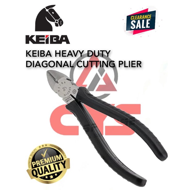 ‼️ CLEARANCE SALES ‼️ KEIBA HEAVY DUTY DIAGONAL CUTTING PLIER / WIRE ...