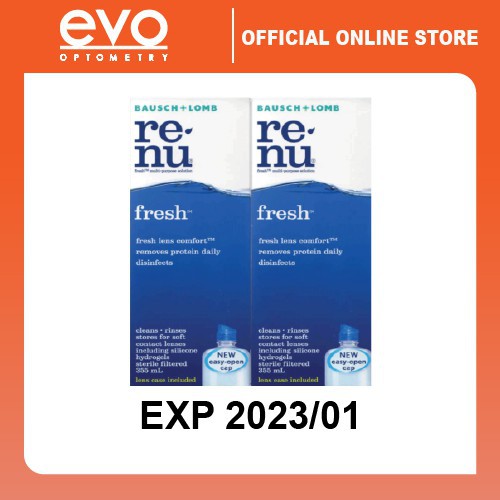 Renu Fresh Multi-Purpose Solution (Twin Pack 355ml ) | Shopee Malaysia