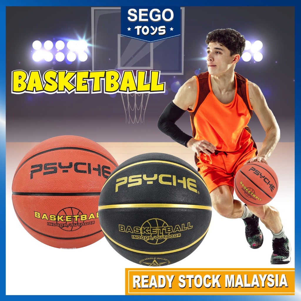 PSYCHE Basketball Psyche Size 7 Mainan Bola Keranjang PU Material Ball ...