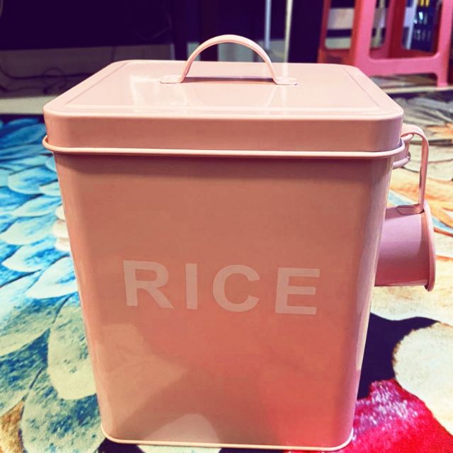 Rice Tin Storage 5kg | Shopee Malaysia