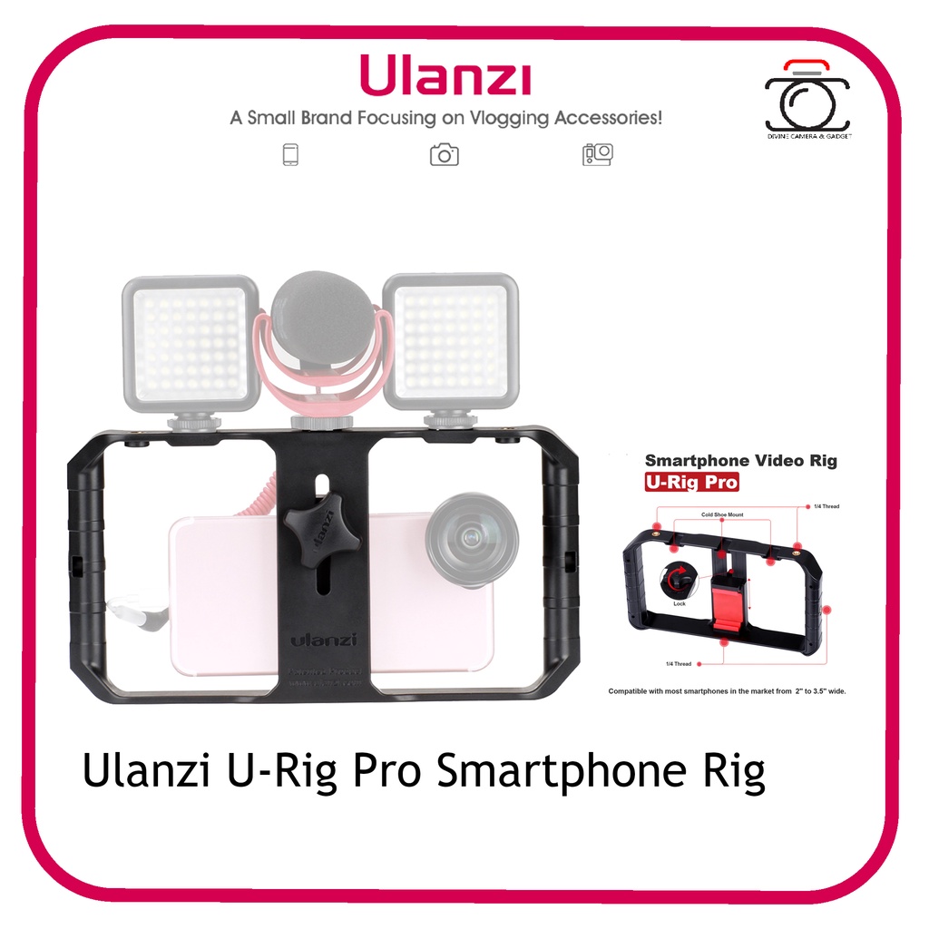 Ulanzi U-Rig Pro Smartphone Rig | Shopee Malaysia