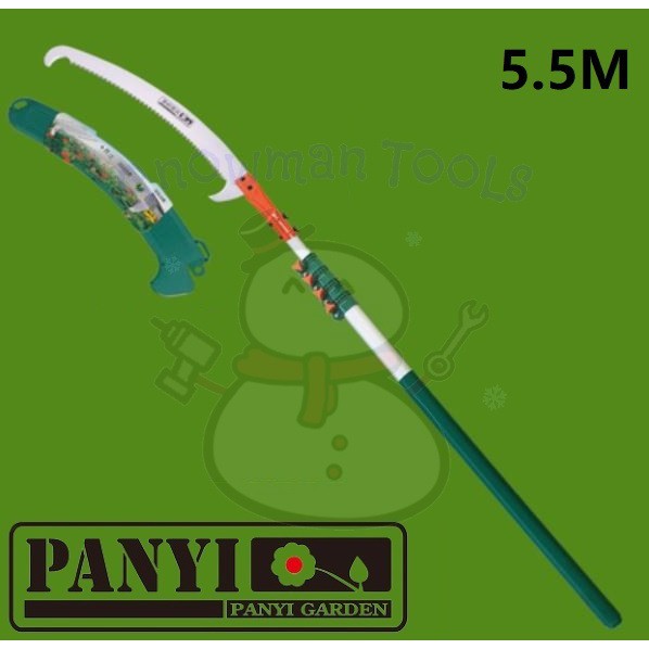 EXTENSION PRUNE SAW CUTTER 5M 5.5MM PANYI GERGAJI BATANG PANJANG POTONG ...