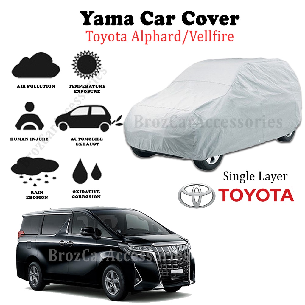 For Toyota Alphard/Vellfire AH10 AH20 AH30 Yama Car Covers Selimut ...