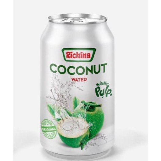 richina coconut water 300ml with pulp | Shopee Malaysia