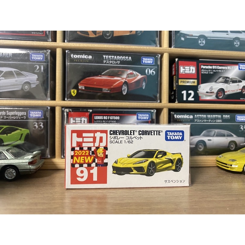 New Car Sticker Tomica 91 Chevrolet Corvette | Shopee Malaysia