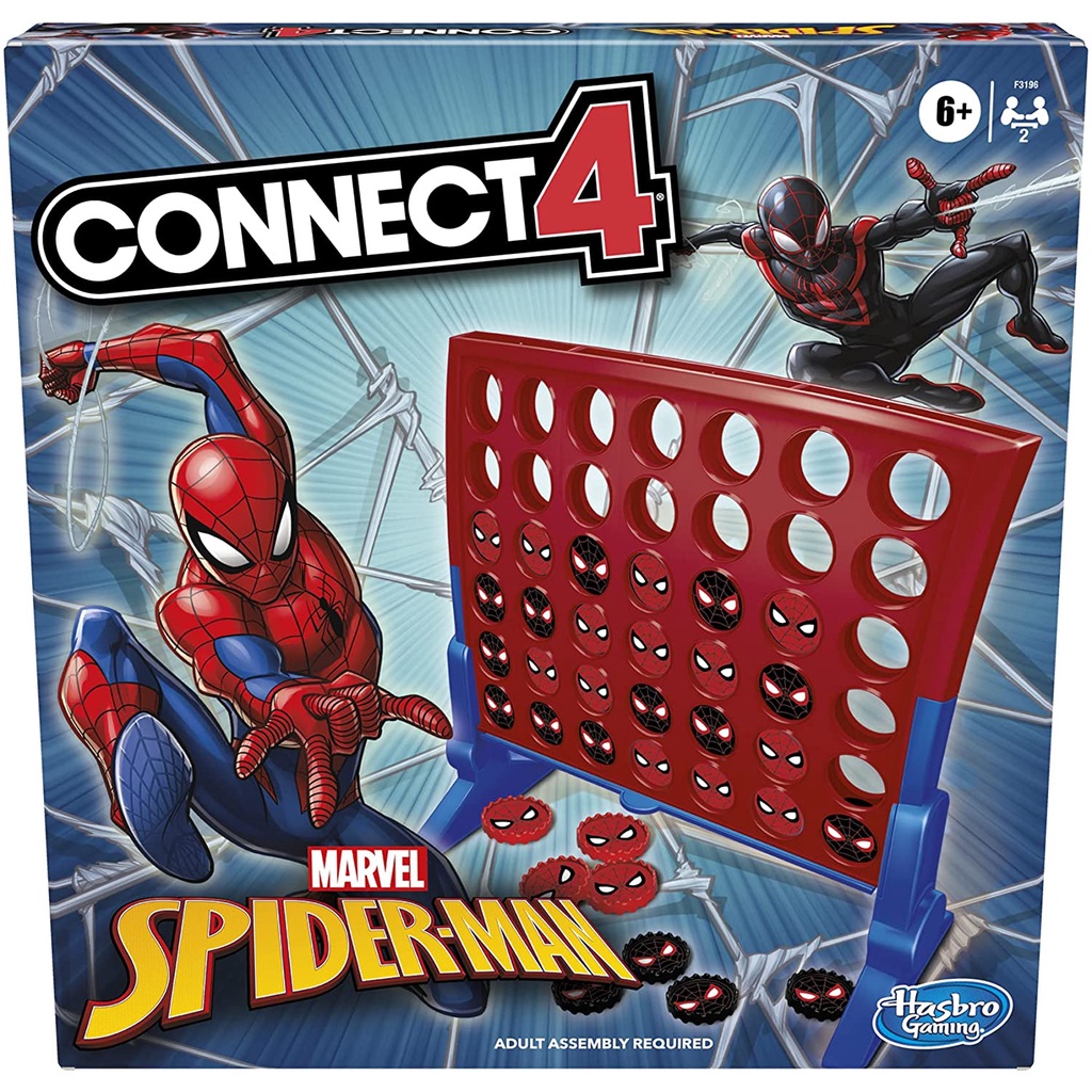 Connect 4 Game: Marvel Spider-Man Edition Connect 4 Gameplay Strategy ...