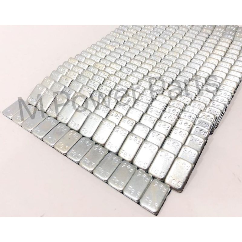 Profesional Tyre Wheel Balancing Weight FE 5g*12 Per Strip Kereta,Van ...