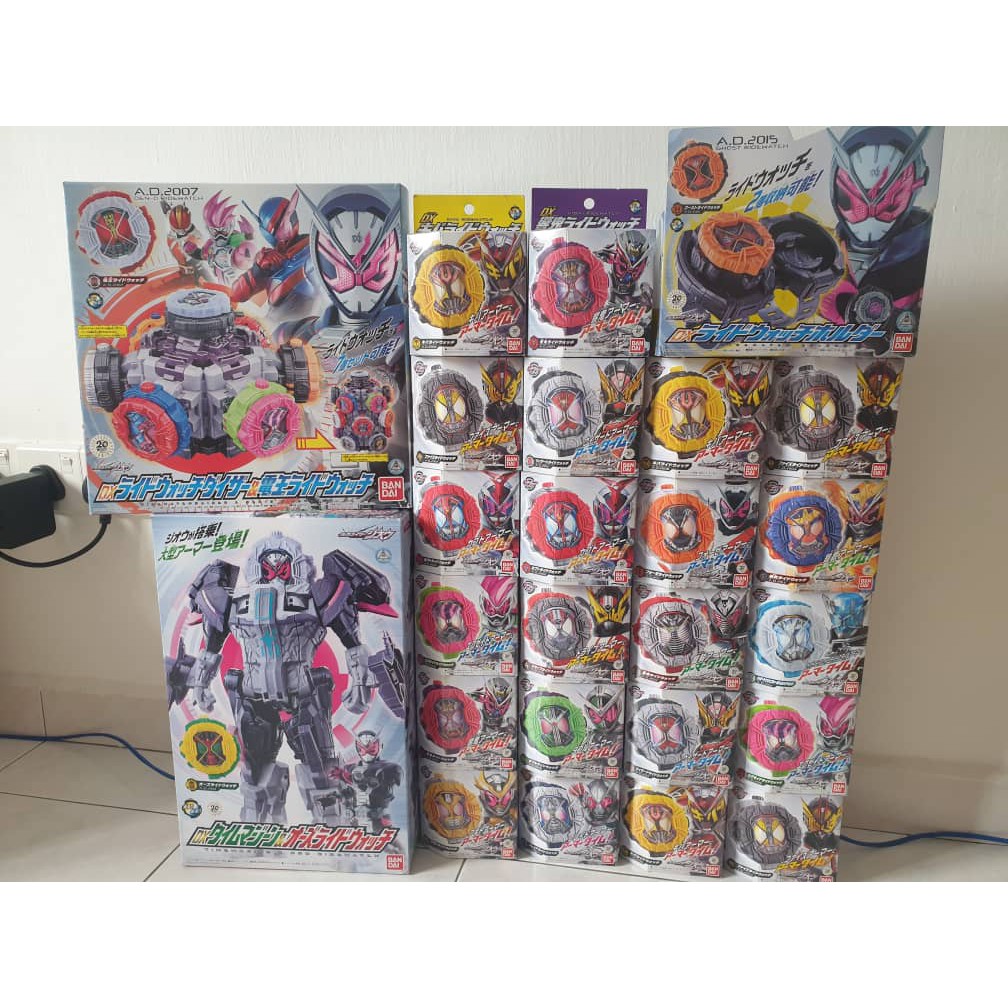 (Ready Stock)DX Ridewatch Kamen Rider Zi-O Heisei Rider Ride watch ...