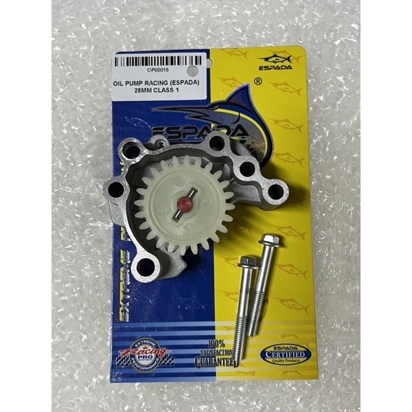 ESPADA Dan LEO Oil Pump Racing High Volume 28MM Honda Class 1 class1 ...