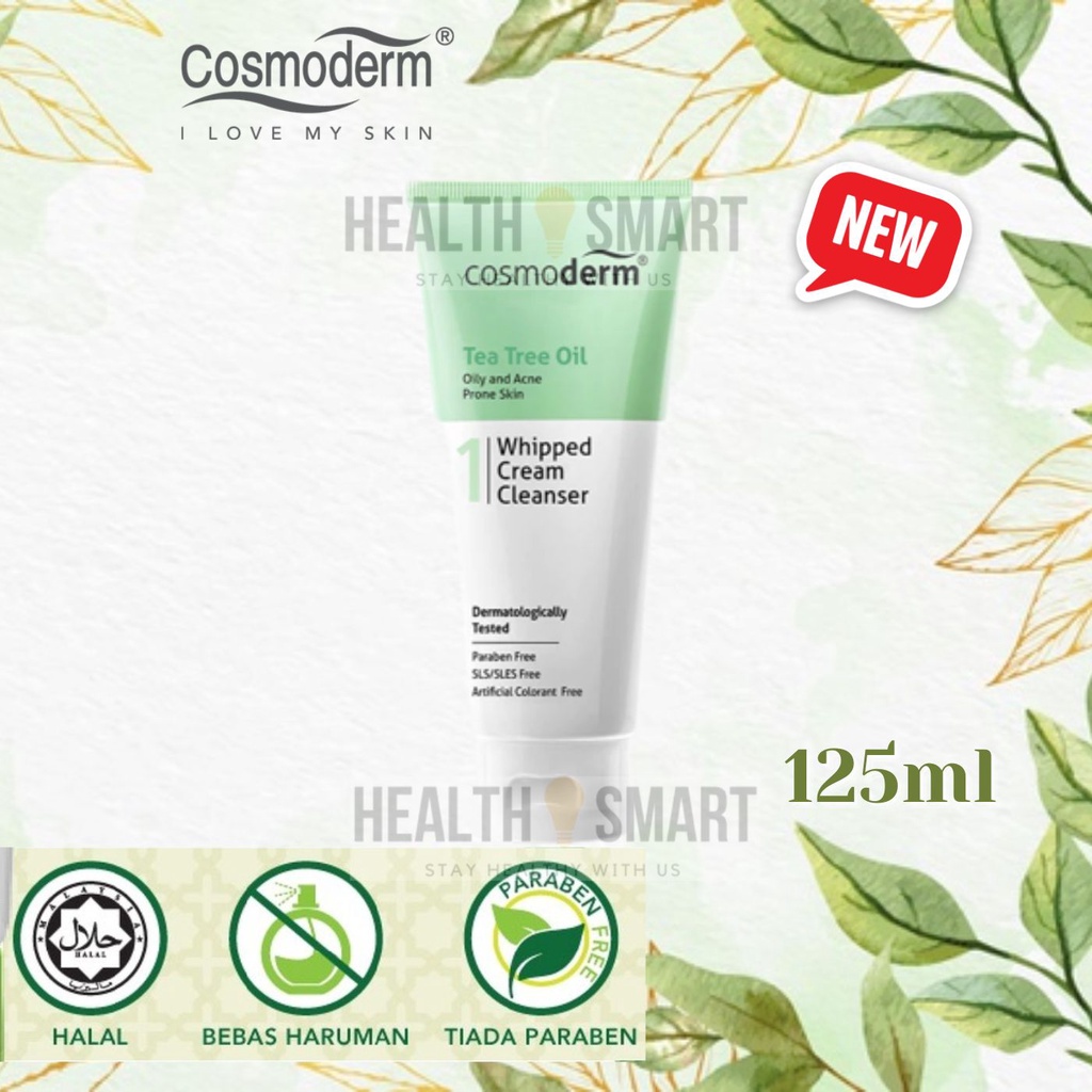 Cosmoderm Tea Tree Oil Anti Acne Cleanser/ Toner/ Moisturiser/ X-press ...