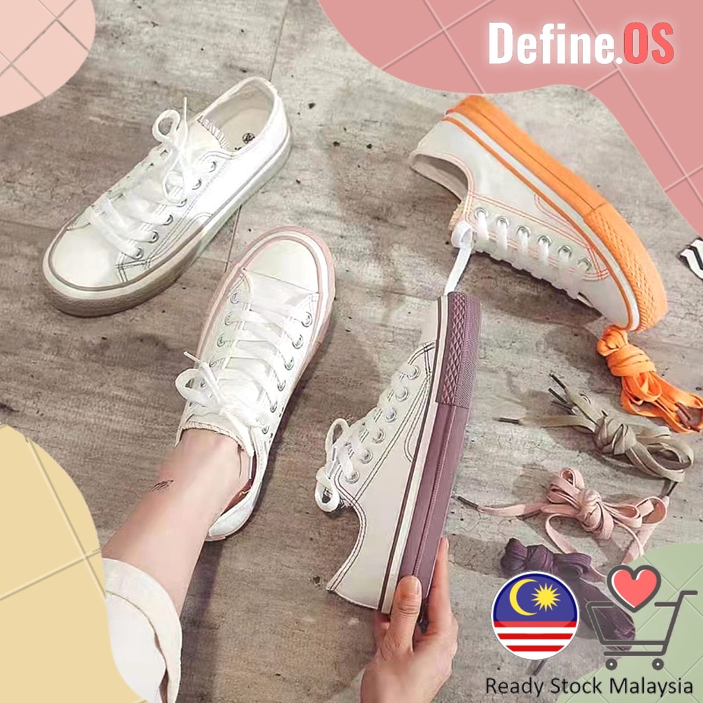 Ladies Shoes Kasut murah Women Canvas Shoes CS 6001 Korean-Style Casual ...