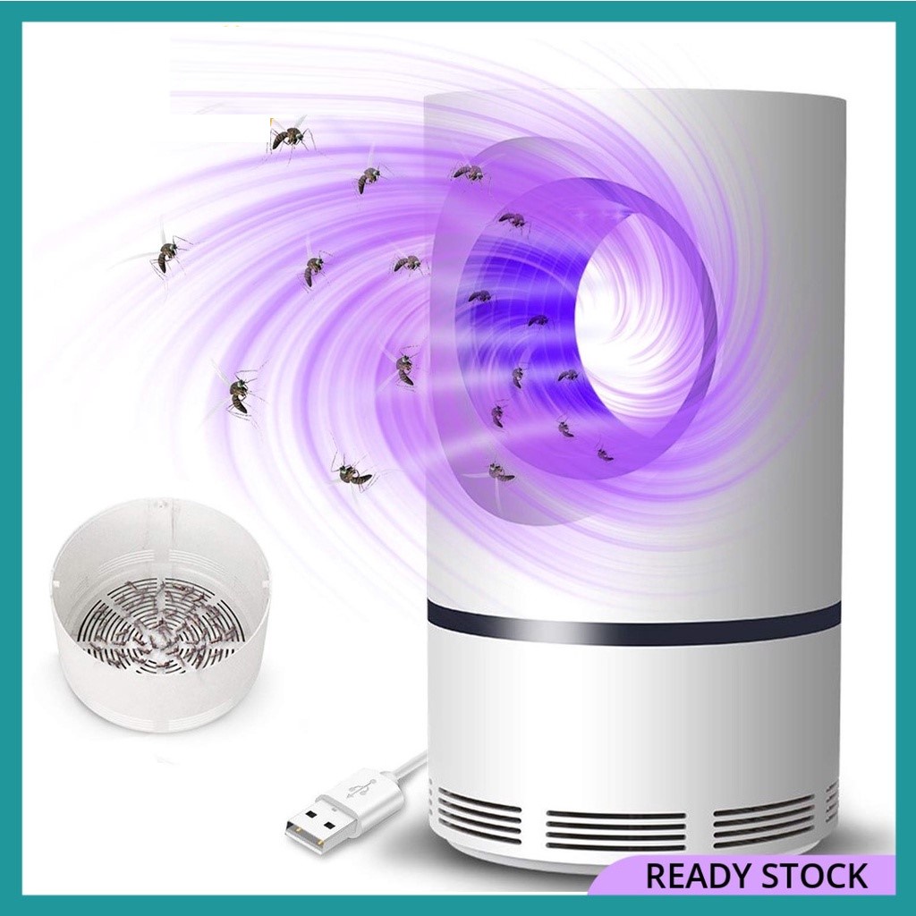 USB LED Light Electric Insect Fly Bug Mosquito Killer Trap Lamp ...