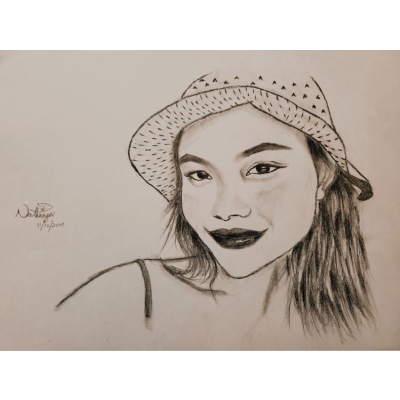 Portrait Drawing Commission | Lukisan Potret | Shopee Malaysia
