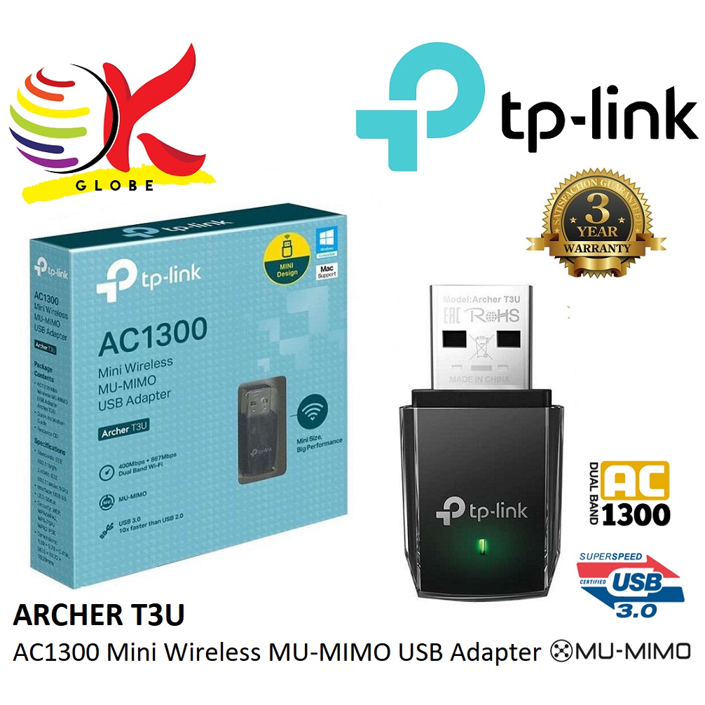 TP-LINK ARCHER T2U / ARCHER T2U NANO / ARCHER T3U / ARCHER T3U NANO ...