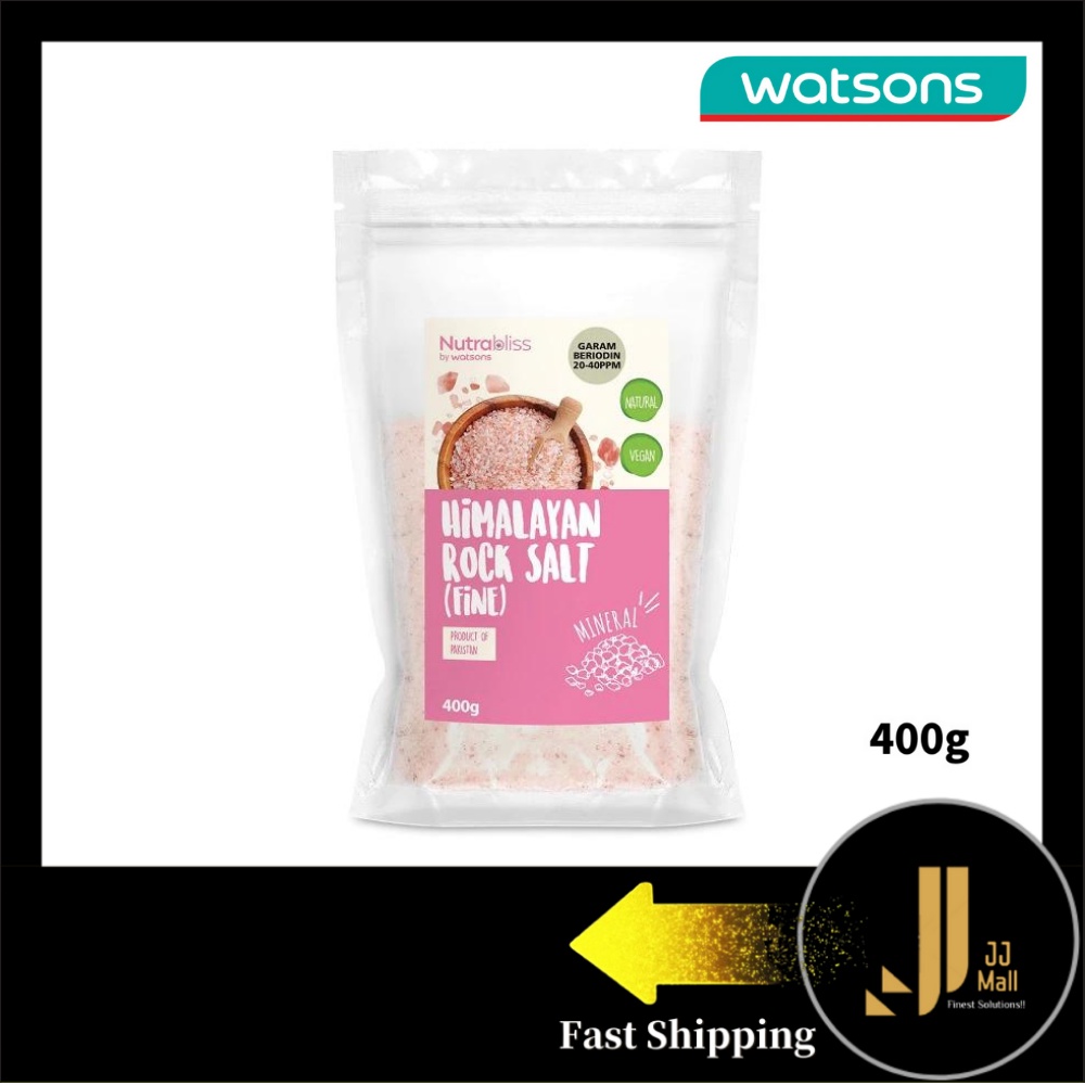 🔥Hot Sales🔥NUTRABLISS BY WATSONS Himalayan Rock Salt Fine 400g / Watson ...
