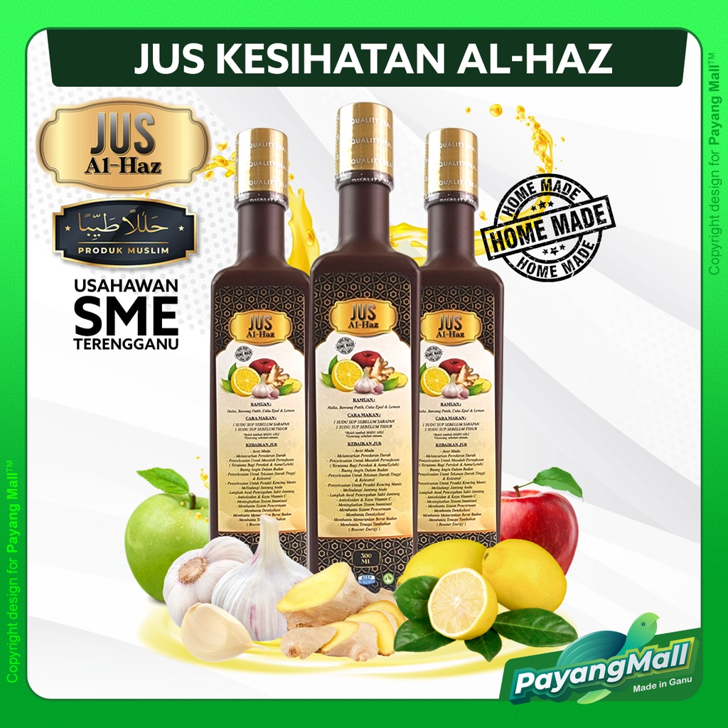 Jus Pati Lemon Untuk Kolestrol Buang Angin Dalam Badan Blood Pressure Kencing Manis JUS ALHAZ ...