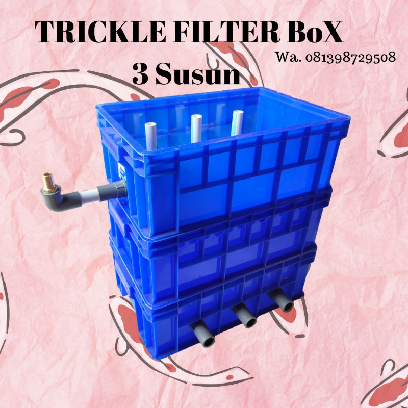 Trickle KOI POND FILTER WITH MINI 3-LAYER FILTER BOX | Shopee Malaysia