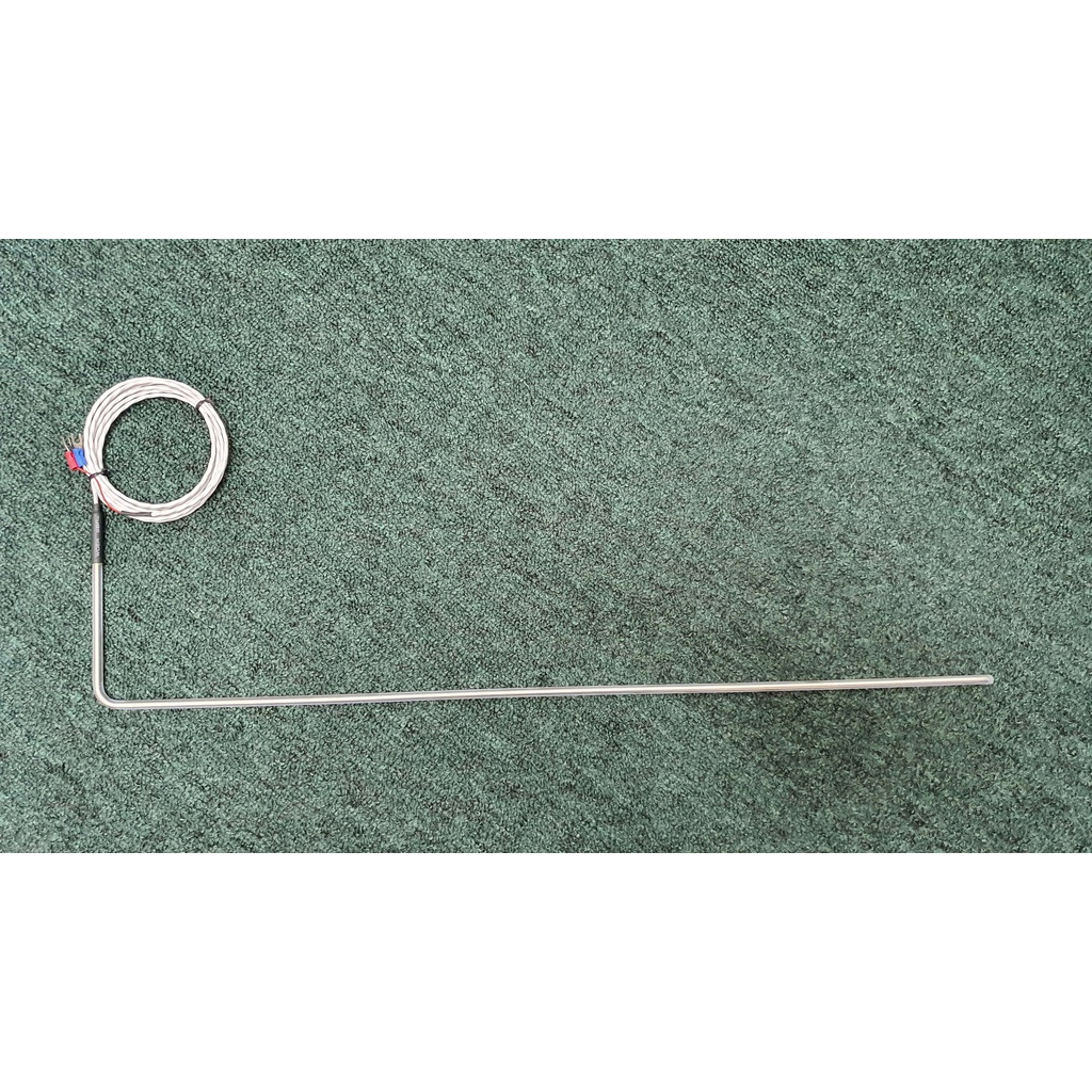 Stainless steel L Shape PT100 Temperature sensor with Teflon tube ...