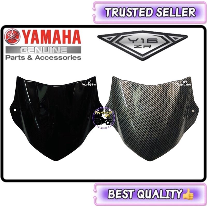 Y16 Y16ZR CARBON COWLING VISOR WINDSHIELD | Shopee Malaysia
