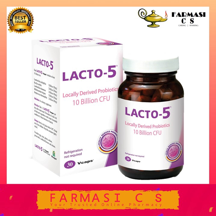 Total Health Concept Lacto-5 Probiotics 10 Billion CFU 30s EXP:10/2026 ...