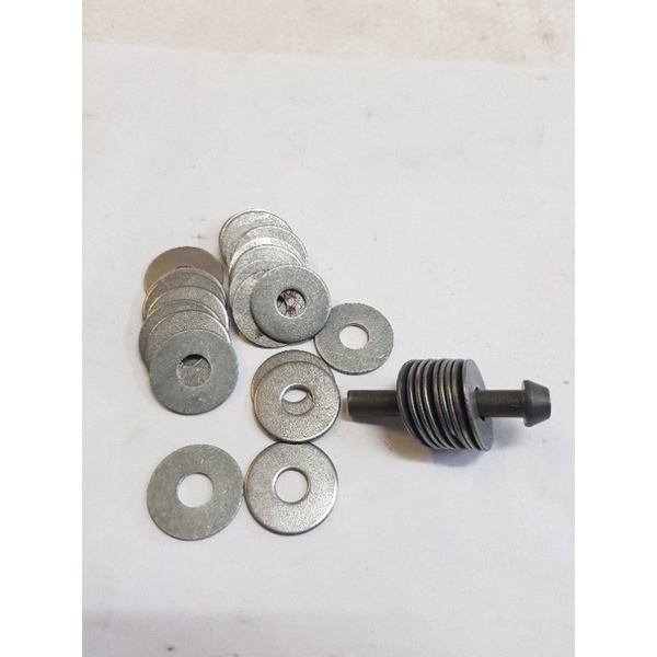1/4" MILD STEEL WASHER (Besi) BESI HOLLOW / SLIDING GATE / 1/4"鉄介子 1kg ...