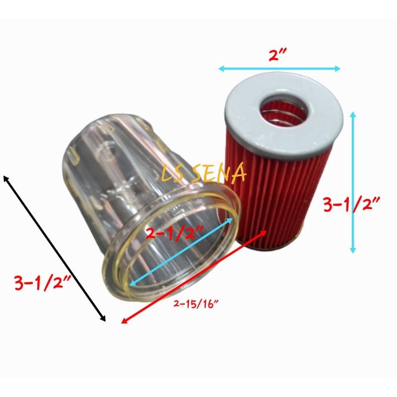 Fuel filter For Kubota tractor old model fuel bowl filter L2000 L2201 ...