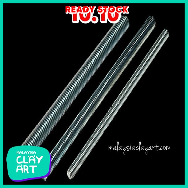 Threaded Rod 10mm/8mm/6mm | Shopee Malaysia