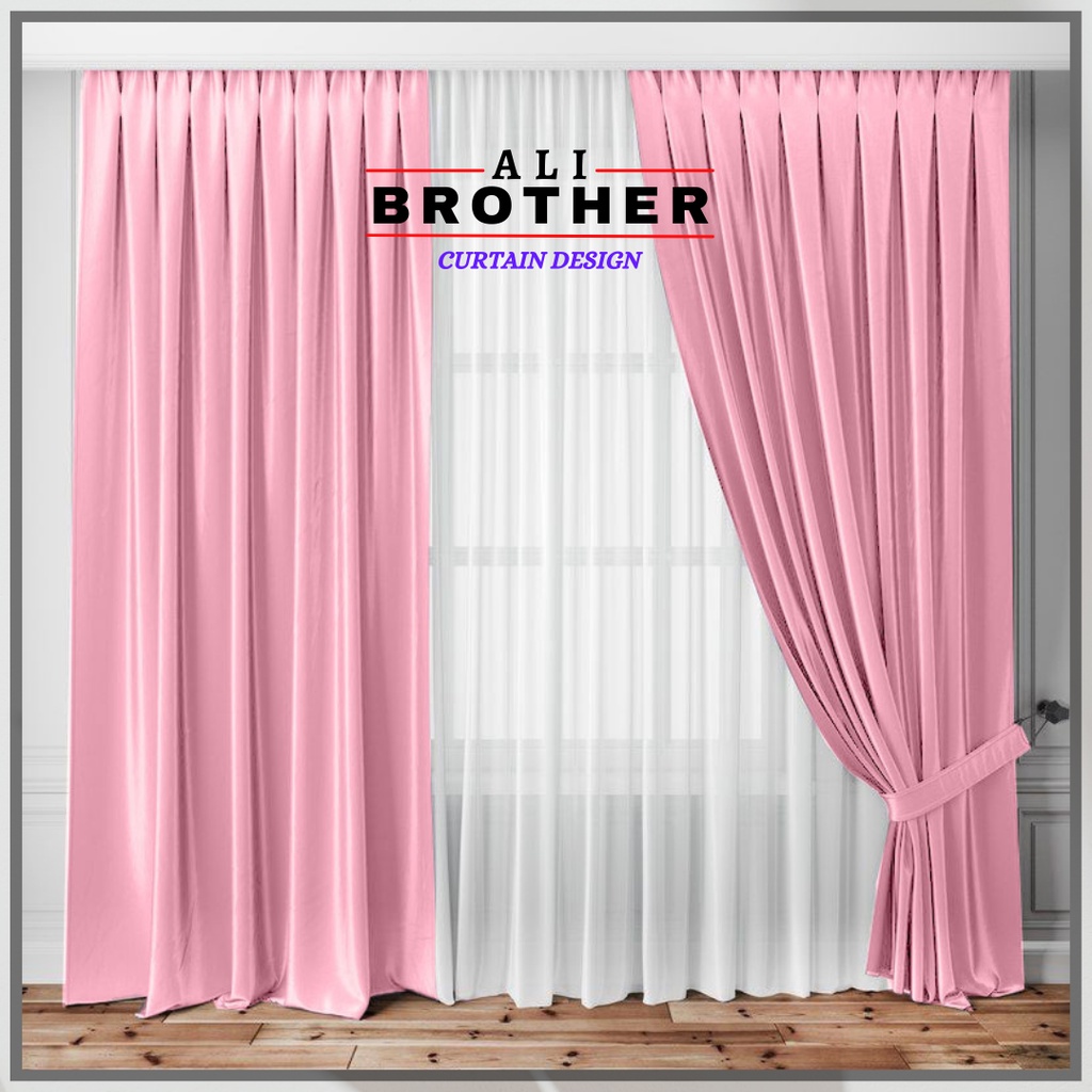 A6 Ready Made Curtain!!! Siap Jahit Langsir, LANGSIR RAYA Kain Blackout ...
