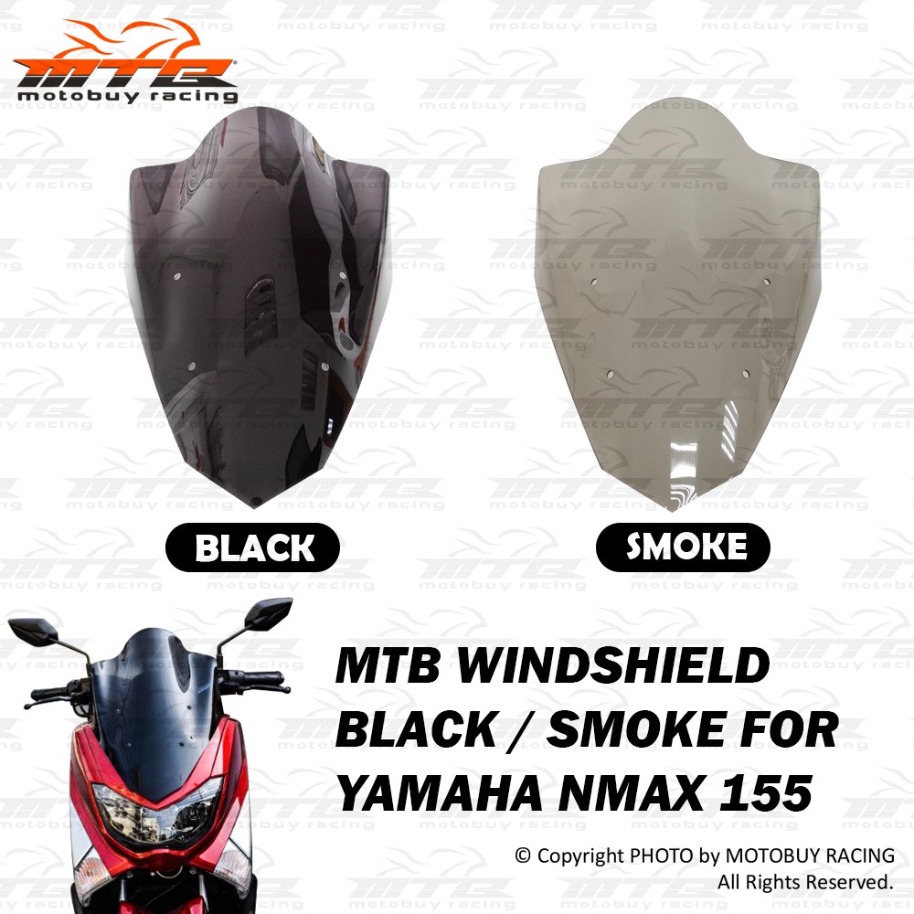 MTB WINDSHIELD FOR YAMAHA NMAX 155 (V1) | Shopee Malaysia