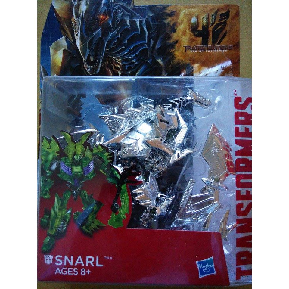 [CASHBACK] Custom Chrome Plated Movie Series AOE Dinobot Snarl ...