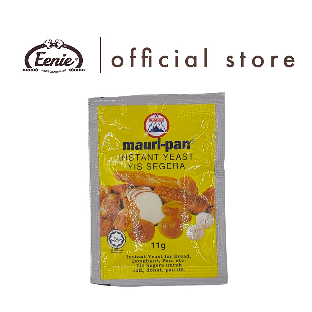 Mauri-Pan Instant Yeast 11g Yis Segera Mauri pan Instant Dry Yeast ...