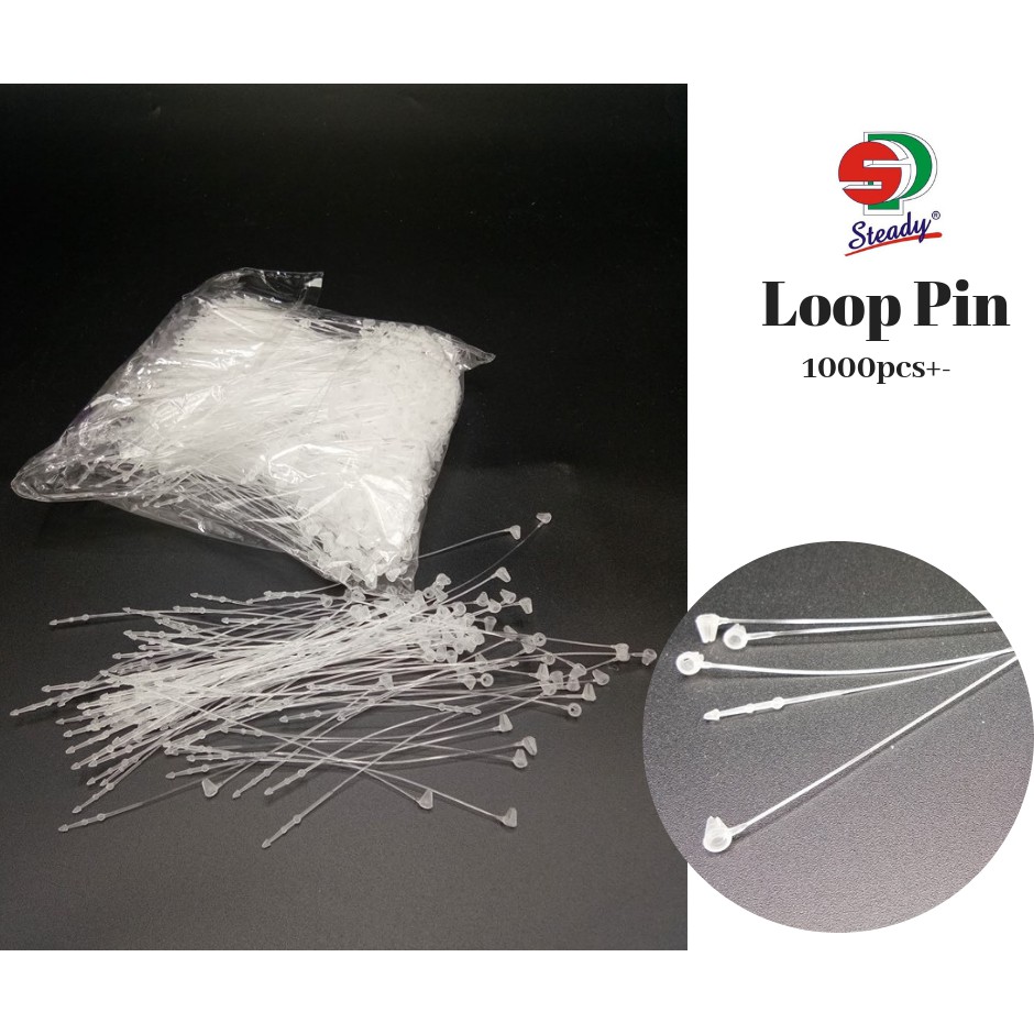 (1000pcs) Loop Pin [For Tag] | Shopee Malaysia