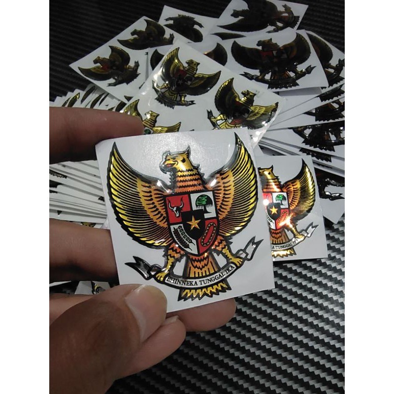 Garuda pancasila indonesia emblem sticker sticker 3D Motorcycle Car ...