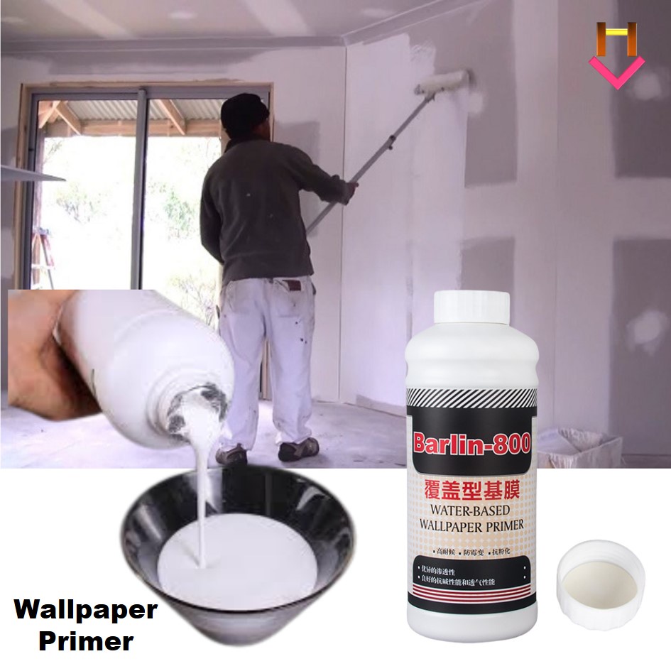 Wallpaper Primer Low VOC Water based Cover type Wallpaper Sealer Wall ...