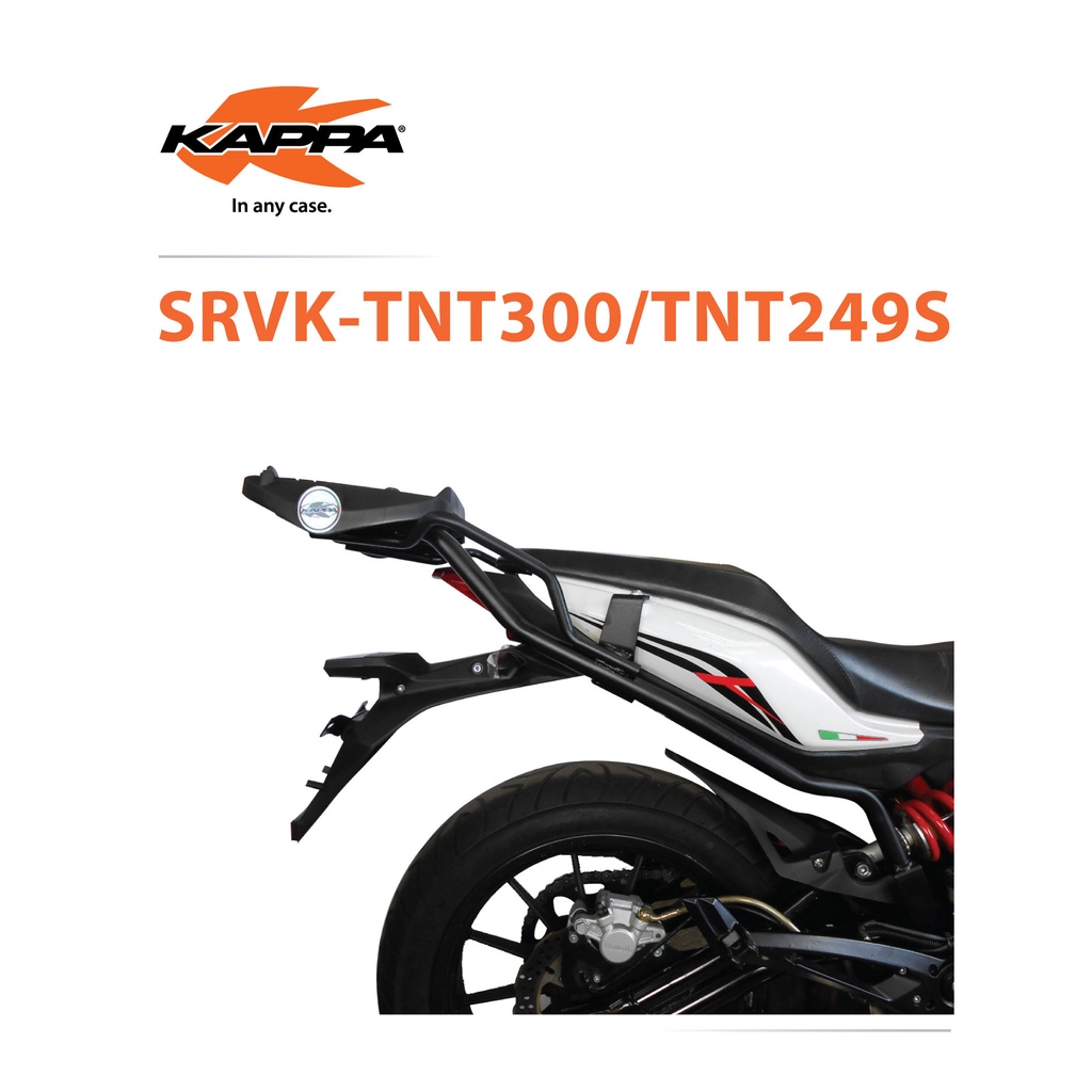 BENELLI TNT300/TNT249S SPECIAL ADVANCE RACK KAPPA (SRVK) ORIGINAL FROM ...