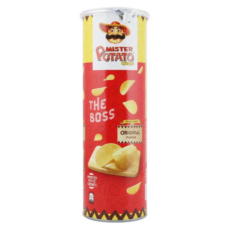 MISTER POTATO CHIPS ORIGINAL - 125GM | Shopee Malaysia
