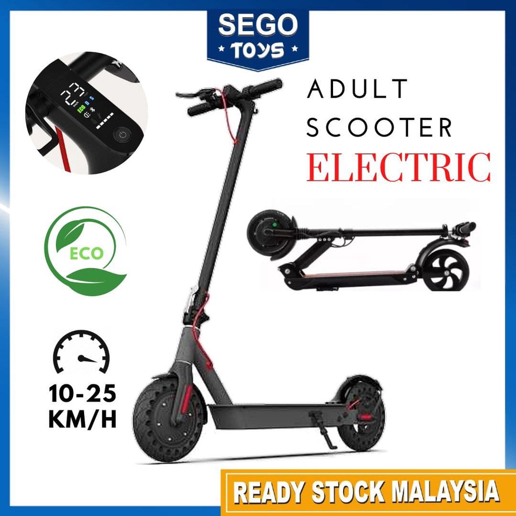 Electric Scooter E-Scooter EScooter Skuter Elektrik 10Inc 36V E-Bike ...