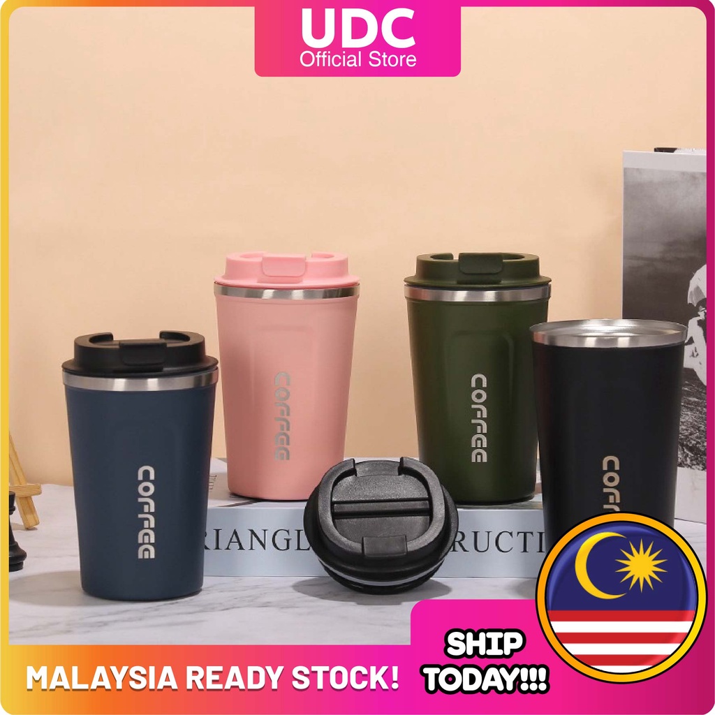 UDC 500ML Insulated Tumbler Coffee Travel Mug Vacuum Insulated Coffee ...