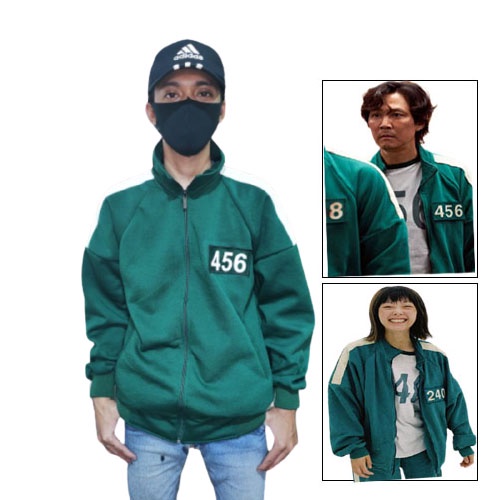 Korean Netflix Series Squid game Jacket / Squid game Hoodie Jacket Can ...