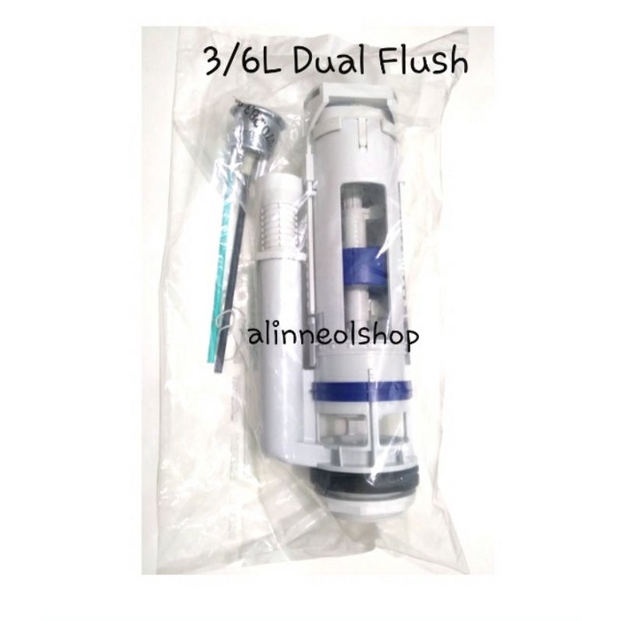 Toto G516 Closet Flush (Twico Dual Flush Valve) 2 Squeezes (ORI TOTO ...