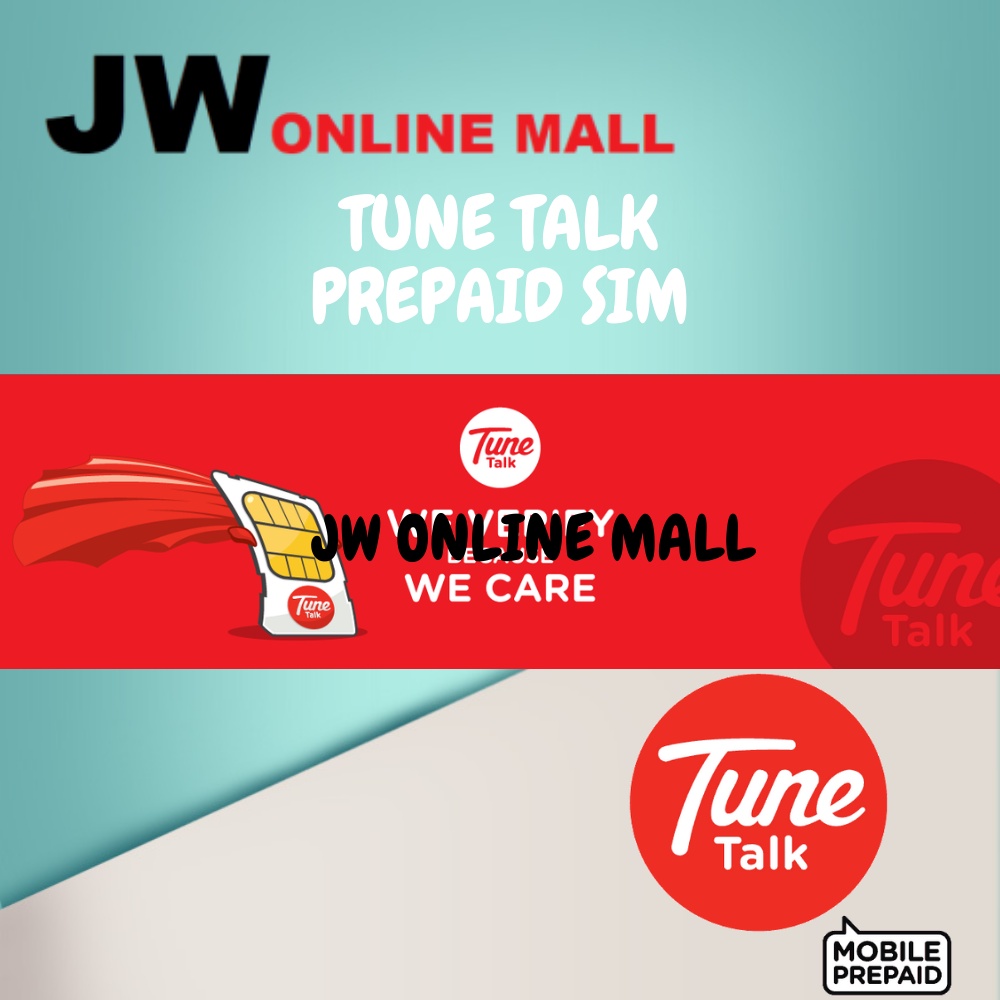 TUNE TALK PREPAID SIM CARD OFFER PROMOTION | Shopee Malaysia