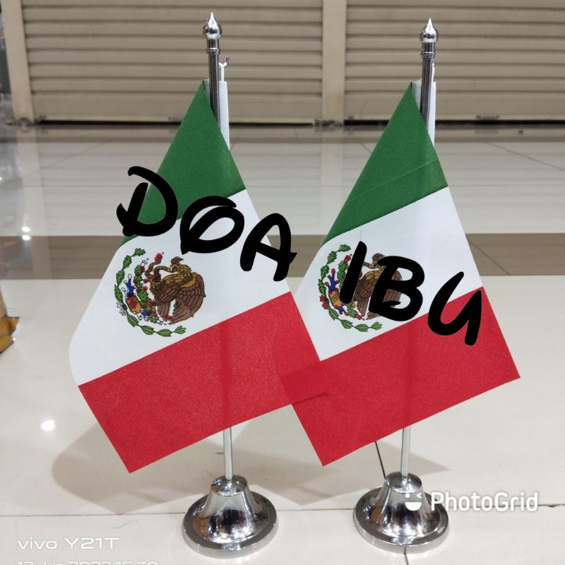 Table stencil pole + MEXICO flag | Shopee Malaysia