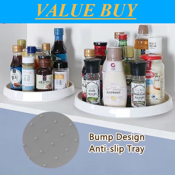 [READY STOCK] Kitchen Turntable Rotating storage tray Space Saving ...