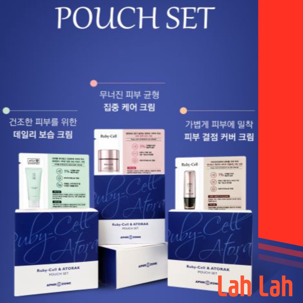[Ruby cell] Ruby cell Trial pack Atorak sample kit (4U cream + BB cream + Atorak cream) | Shopee ...