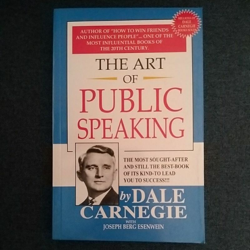 THE ART OF PUBLIC SPEAKING - DALE CARNEGIE | Shopee Malaysia