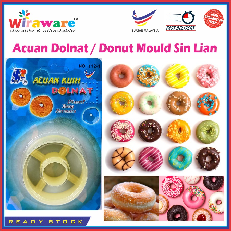 Acuan Dolnat / Donut Mould / Donut Maker Sin Lian | Shopee Malaysia