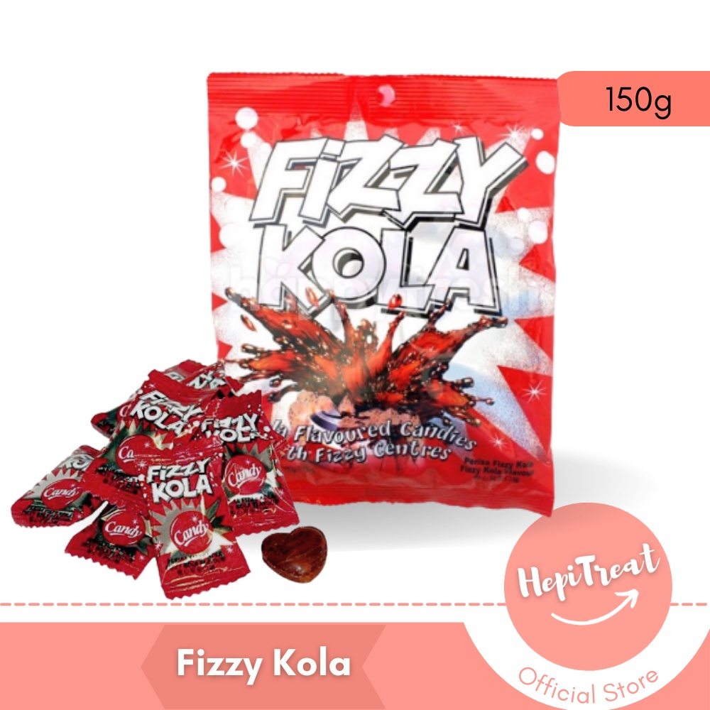 Fizzy Cola Candy Gula-gula Fizzy Cola 包心可乐口味 - 150g by Hepi Treat ...